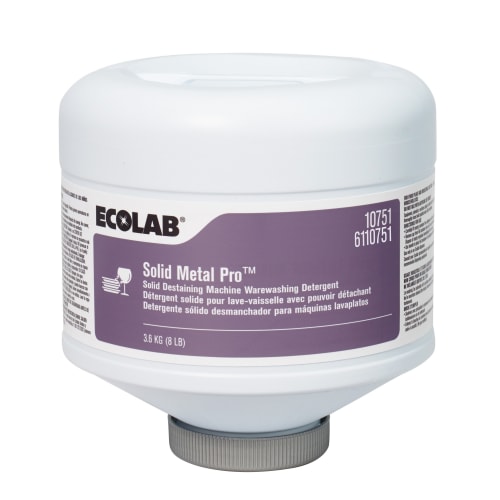 Guestsupply Us Ecolab® Solid Metal Pro Detergent 8lbs 6110751